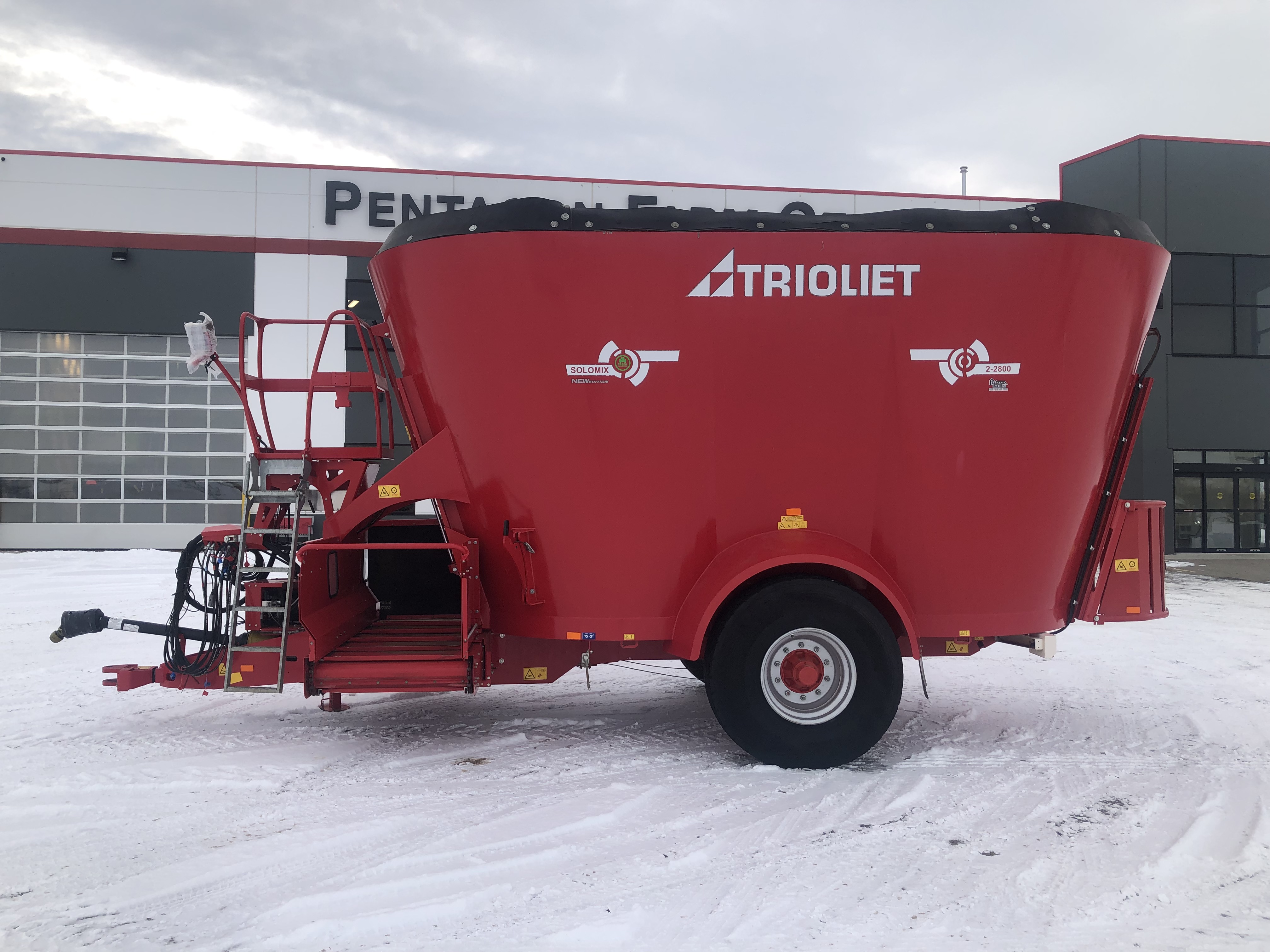 2022 Trioliet 2800 VLL-K Vertical Feed Mixer for sale in Lacombe, AB ...