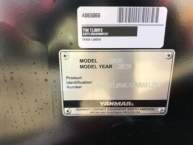 2024 Yanmar TL80VS Compact Track Loader for sale in Mitchell, ON ... 2024 Yanmar TL80VS Compact Track Loader for sale in Mitchell, ON ...